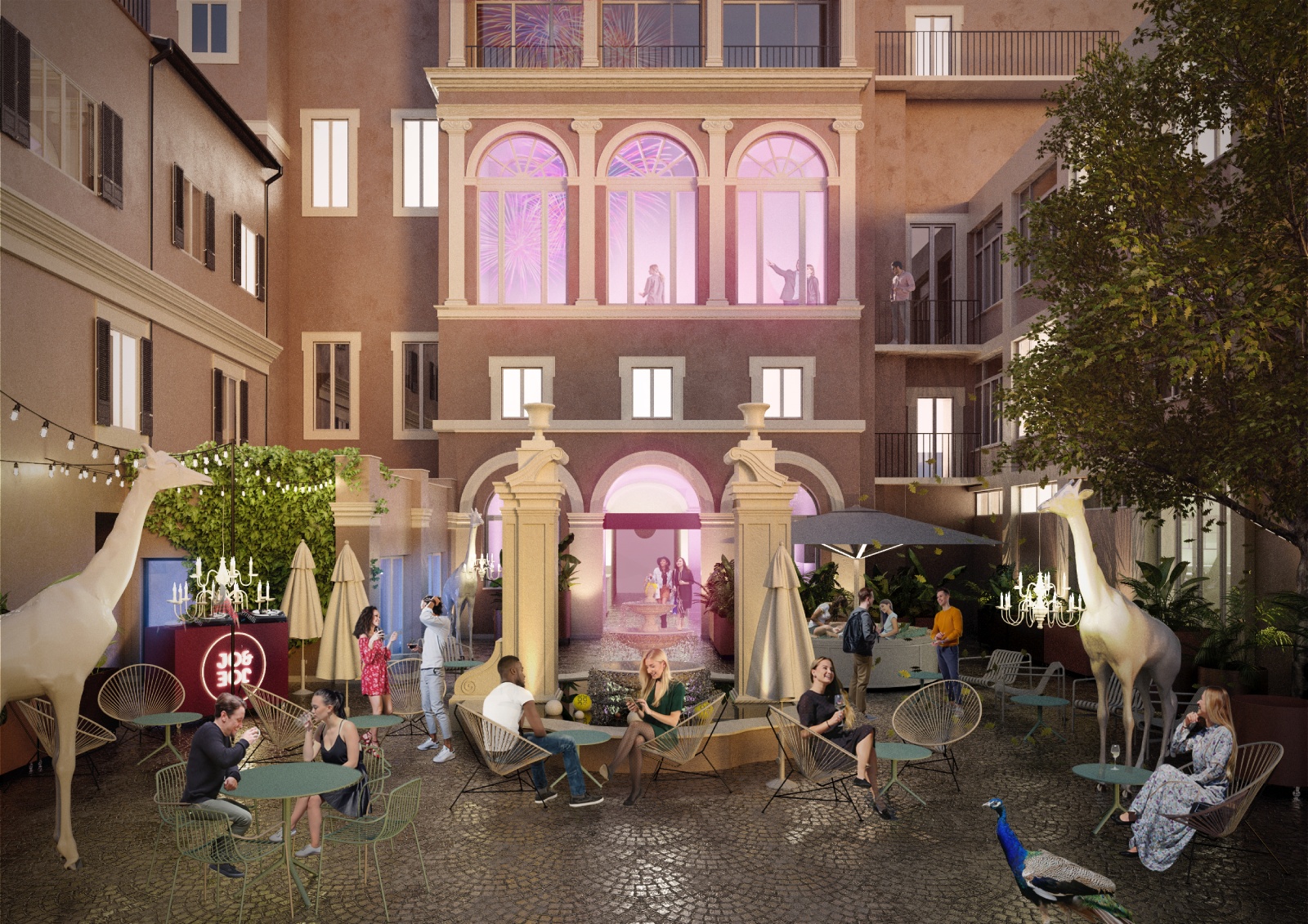 Auberge de jeunesse conviviale et design à JO&JOE Roma